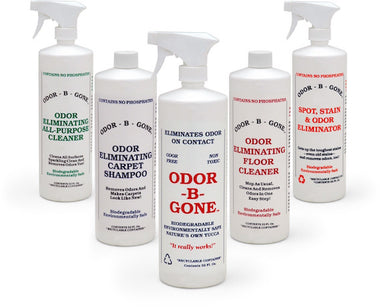 Collections - Odor-B-Gone Products