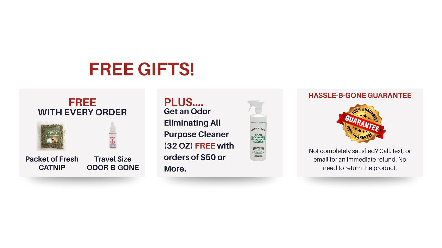 Odor-B-Gone: The Leader in Odorless, All Natural Odor Elimination
